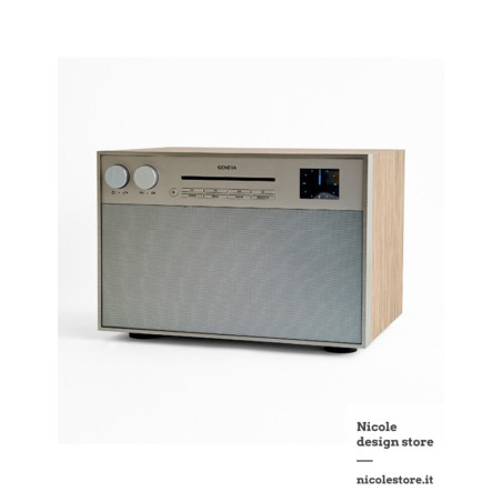 Geneva Decon M champagne oak Radio CD Bluetooth stereo hi-fi