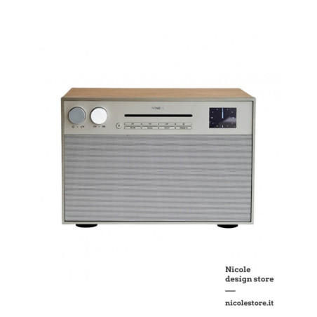 Geneva Decon M champagne oak Radio CD Bluetooth stereo hi-fi